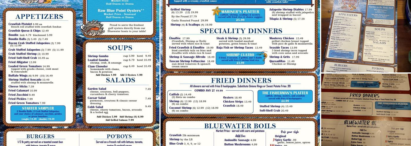 Bluewater Seafood, Houston - Menu, Reviews (604), Photos (99 ...