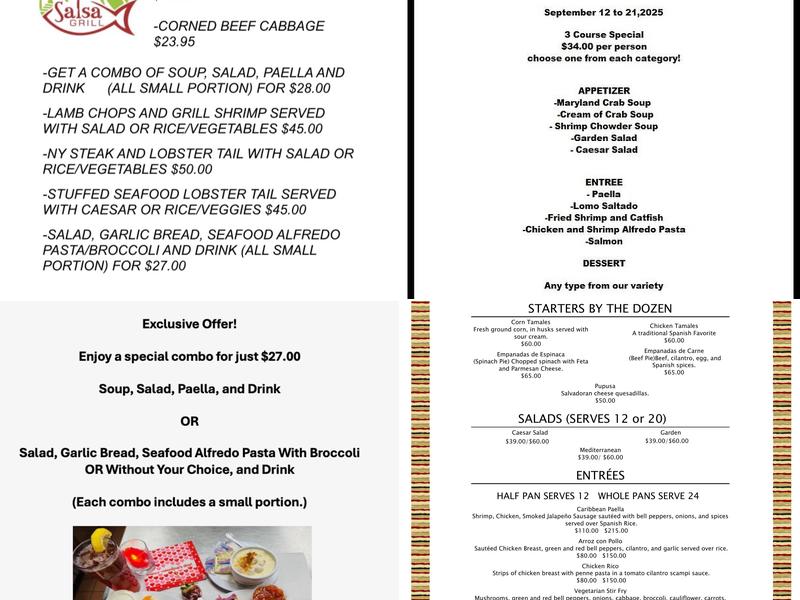 Salsa Grill, Woodlawn - Menu, Reviews (334), Photos (68) - Restaurantji