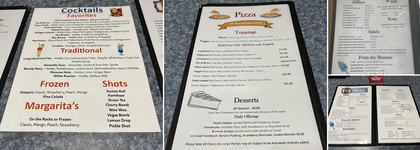 Drift Inn, Mechanicsville - Menu, Reviews (149), Photos (49) - Restaurantji