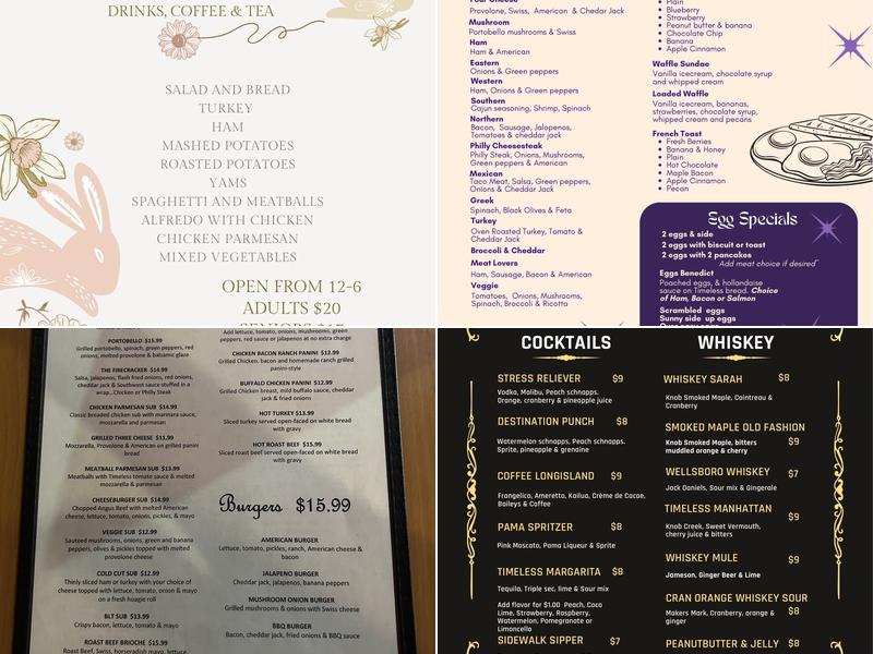 Timeless Destination, Wellsboro - Menu, Reviews (352), Photos (82 ...