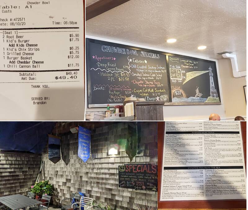 Chowder Bowl, Newport - Menu, Reviews (649), Photos (98) - Restaurantji