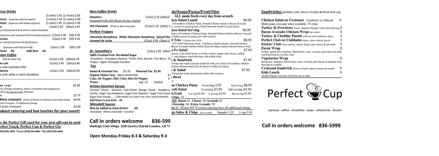 Perfect Cup, Camden - Menu, Reviews (99), Photos (33) - Restaurantji