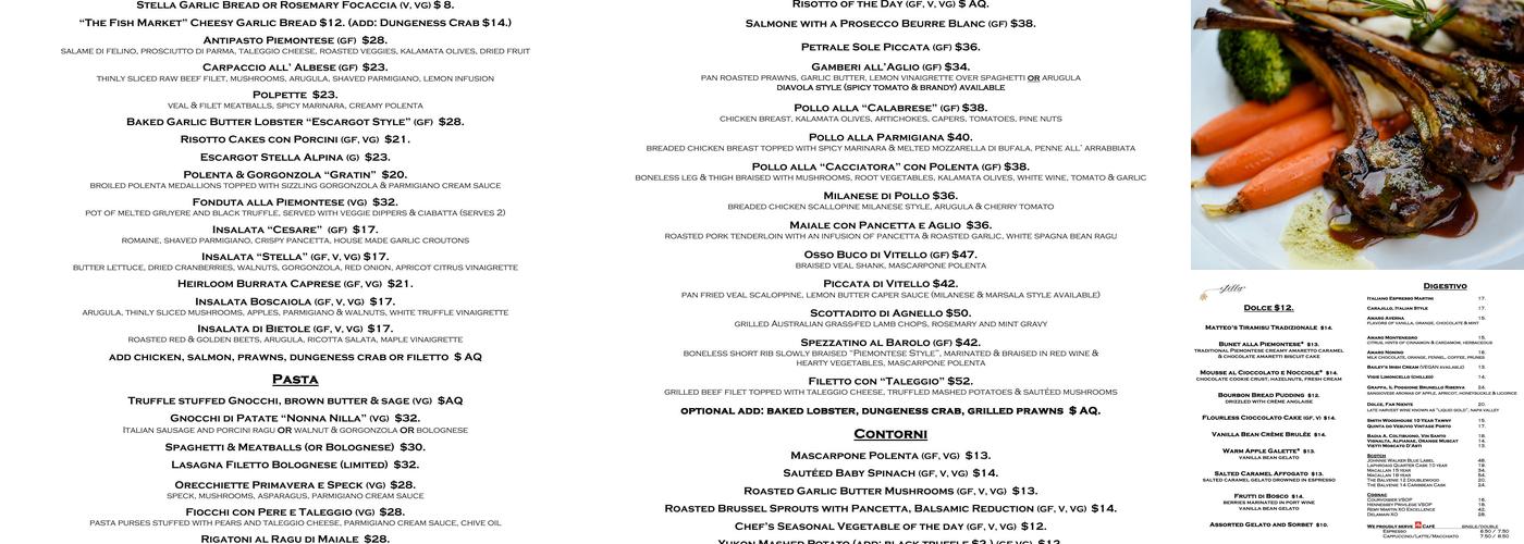 Stella, Burlingame - Menu, Reviews (245), Photos (150) - Restaurantji