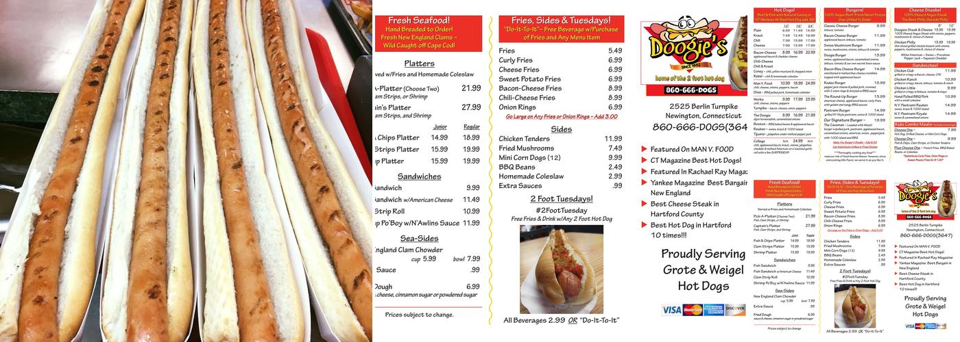 Doogie's, Newington - Menu, Reviews (366), Photos (63) - Restaurantji