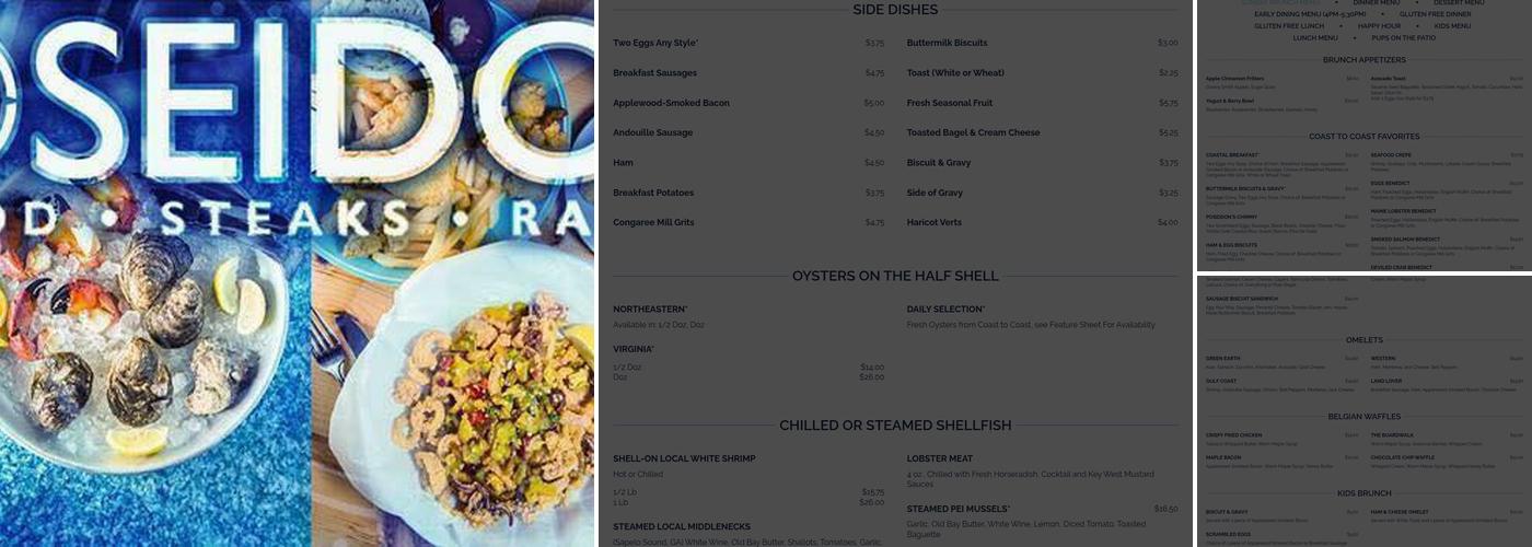 Poseidon, Hilton Head Island - Menu, Reviews (1234), Photos (123 ...