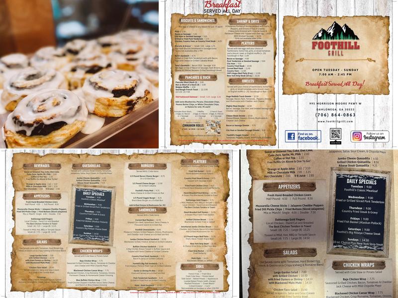 Foothill Grill, Dahlonega - Menu, Reviews (455), Photos (113 ...