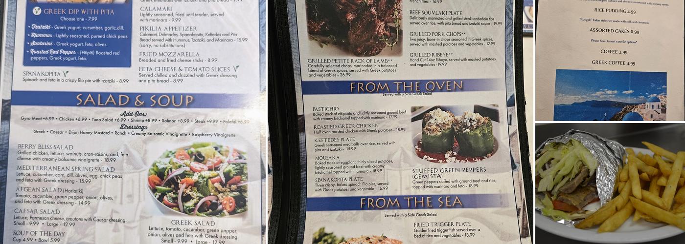 Aegean Restaurant, Shalimar - Menu, Reviews (321), Photos (55 ...