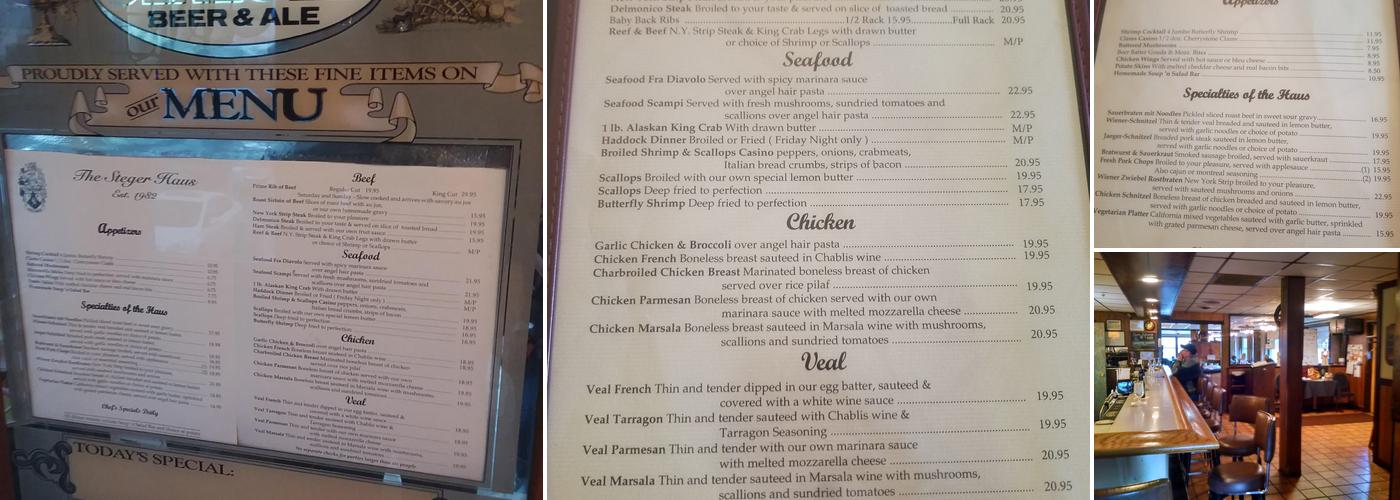 Steger Haus, Sodus - Menu, Reviews (214), Photos (34) - Restaurantji