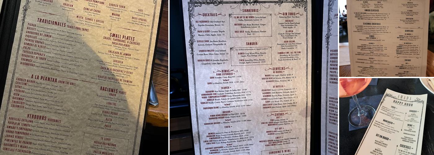 Amada, Philadelphia - Menu, Reviews (664), Photos (101) - Restaurantji