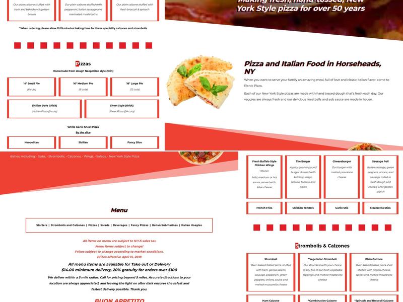 Picnic Pizza, Big Flats - Menu, Reviews (153), Photos (46) - Restaurantji