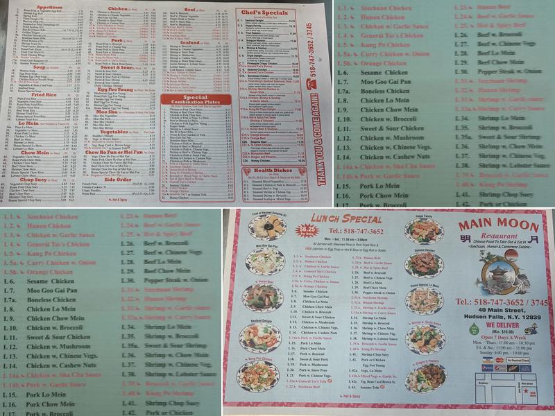 Main Moon, Hudson Falls - Menu, Reviews (116), Photos (12) - Restaurantji