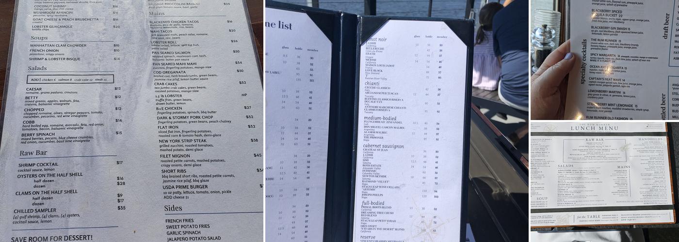 The Rum Runner, Sea Bright - Menu, Reviews (804), Photos (110 ...