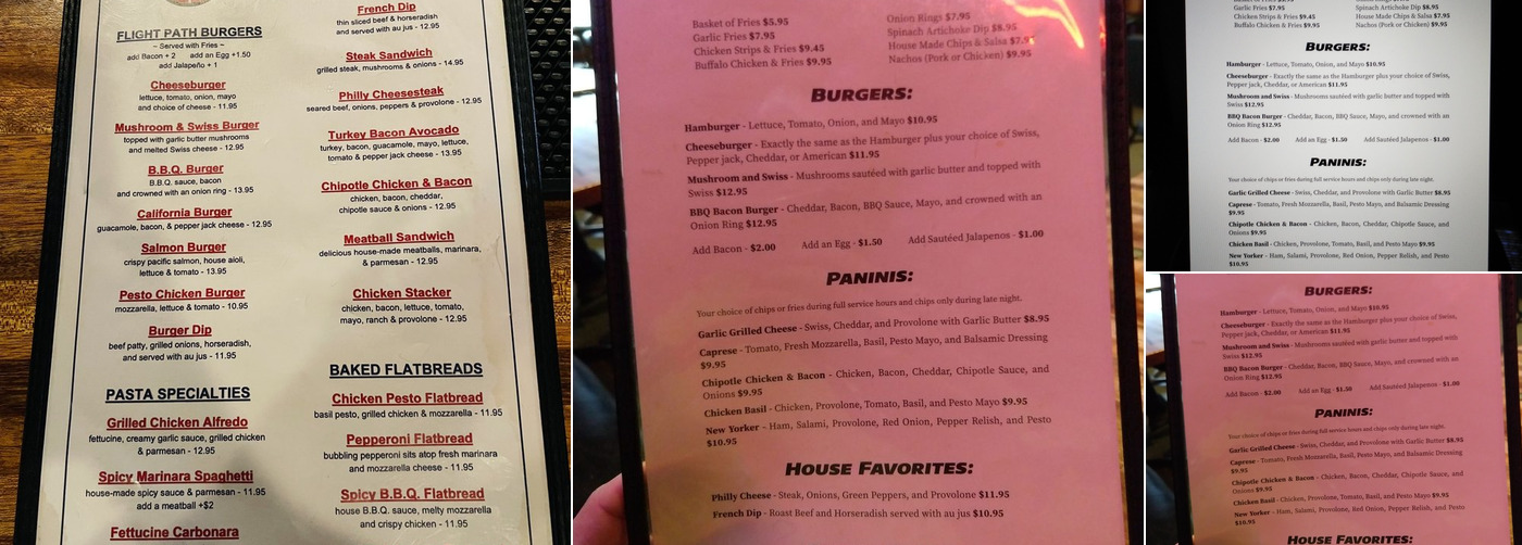 Flight Path, Burien - Menu, Reviews (168), Photos (44) - Restaurantji