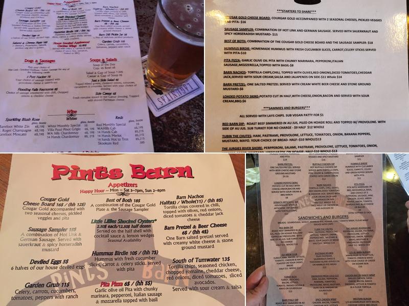 Pints Barn, Tumwater - Menu, Reviews (227), Photos (49) - Restaurantji