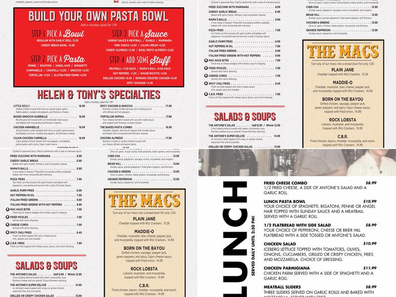 Antone's Kitchen, Boardman - Menu, Reviews (203), Photos (43 ...