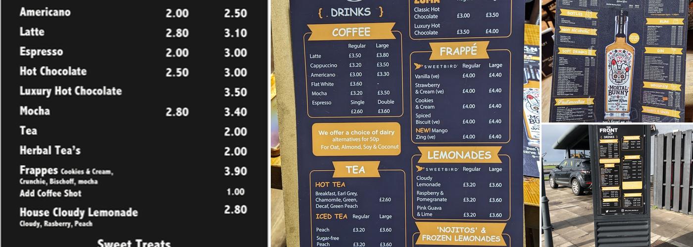 THE FRONT Port Talbot, Wales - Menu, Reviews (189), Photos (22 ...
