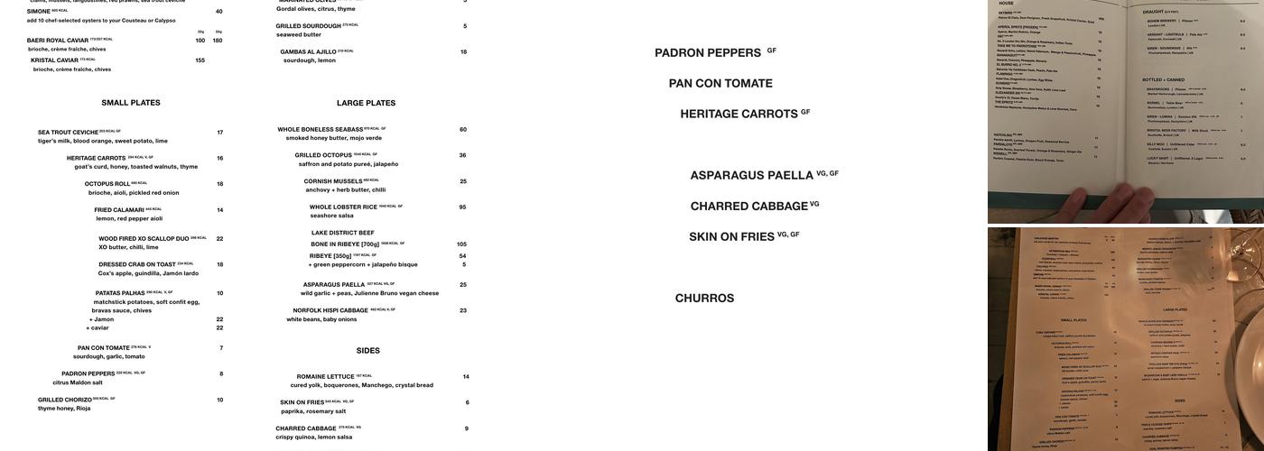 Seabird London, Greater London - Menu, Reviews (388), Photos (84 ...