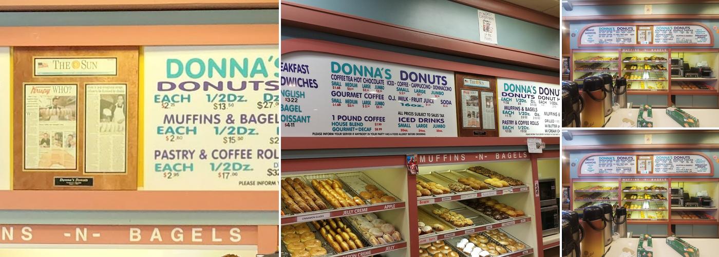 Donna's Donuts, Tewksbury - Menu, Reviews (365), Photos (58) - Restaurantji