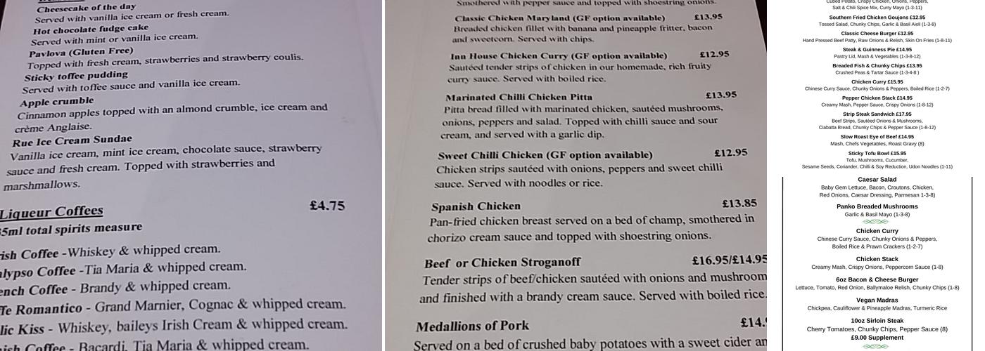 Rue Omagh, Northern Ireland BT78 1BF - Menu, Reviews (78), Photos (44 ...