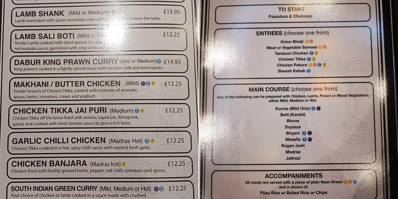 SHAJAN Blackburn, Lancashire BB1 9EX - Menu, Reviews (147), Photos (22 ...