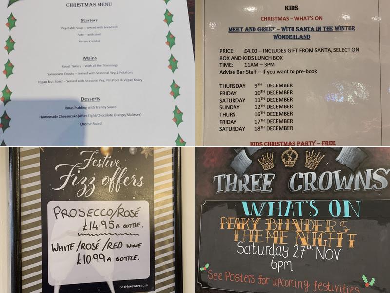 Old Three Crowns Bolton, Greater Manchester BL1 1BR - Menu, Reviews (70 ...