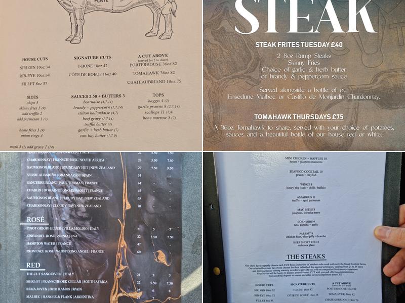 Cut Glasgow, Scotland G71 8AY - Menu, Reviews (108), Photos (26 ...