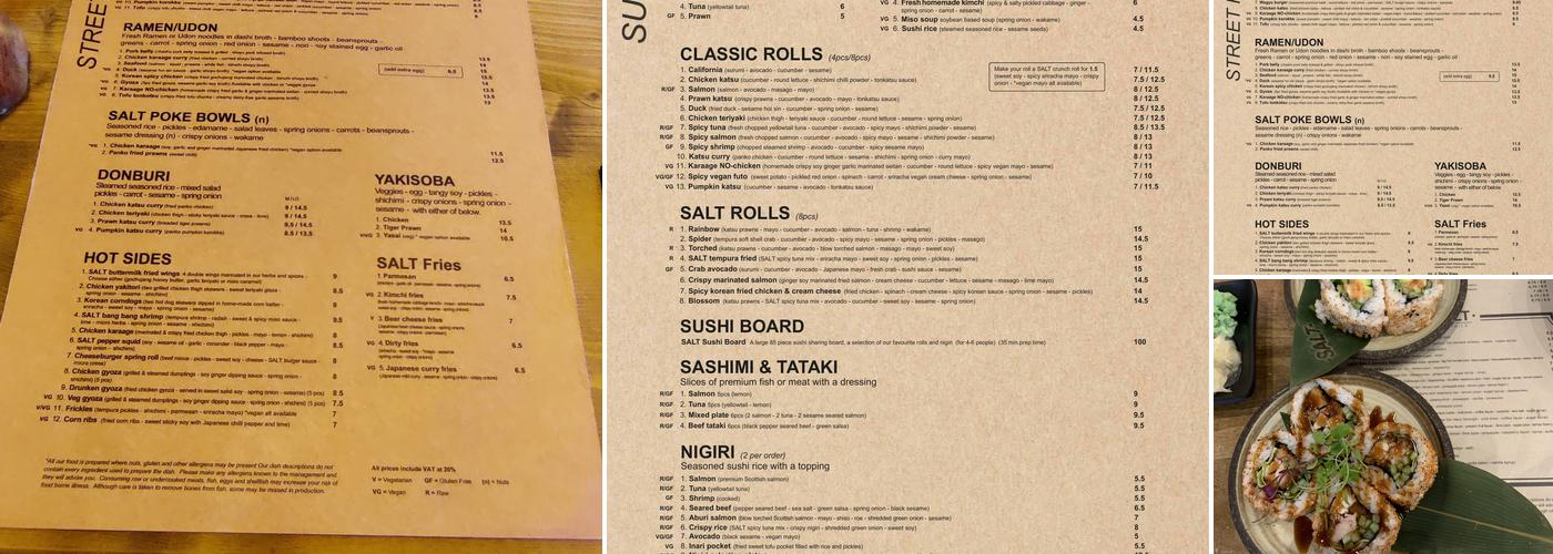 SALT Hamilton Hamilton, Scotland ML3 6HG - Menu, Reviews (119), Photos ...