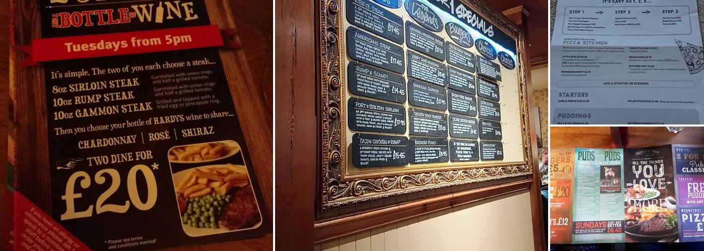 MARSH HARRIER St Ives, Cambridgeshire PE27 4NB - Menu, Reviews (219 ...