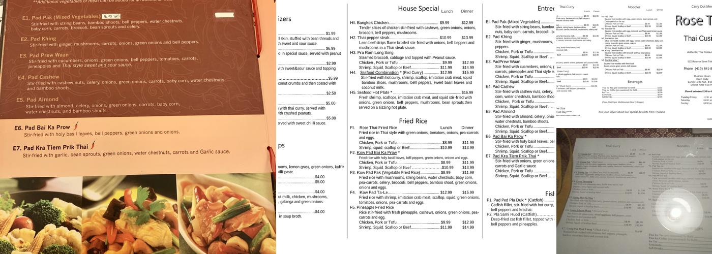 Rose Thai, Toledo - Menu, Reviews (211), Photos (46) - Restaurantji