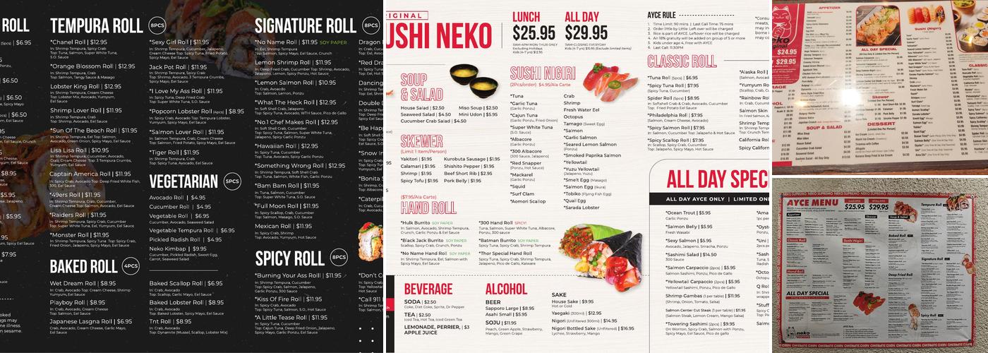Sushi Neko, Las Vegas - Menu, Reviews (861), Photos (115) - Restaurantji