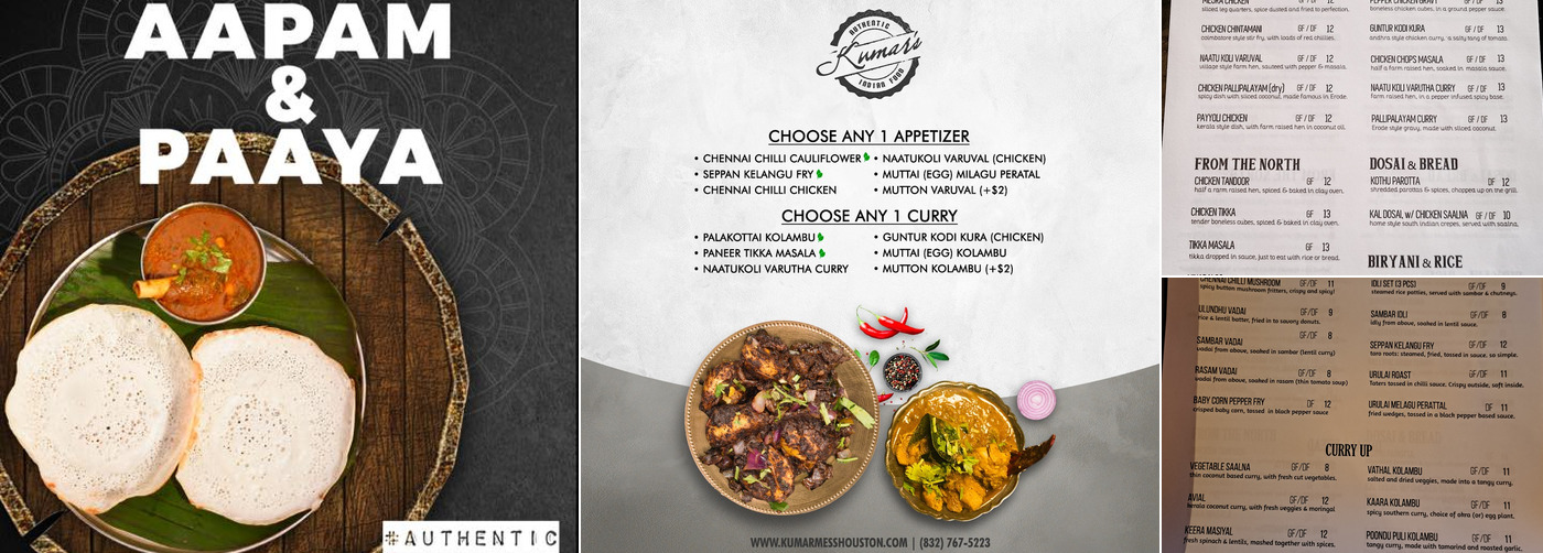 Kumar's, Houston - Menu, Reviews (285), Photos (69) - Restaurantji