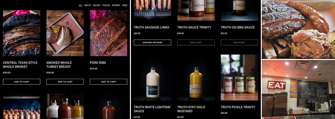 Truth BBQ, Houston - Menu, Reviews (610), Photos (116) - Restaurantji
