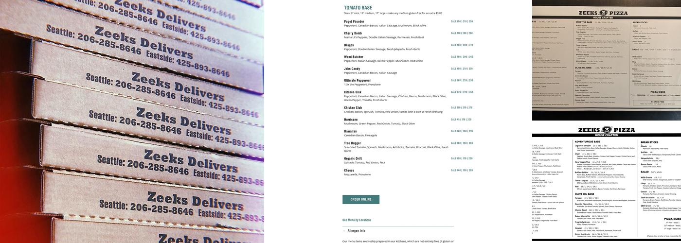Zeeks Pizza, Sammamish - Menu, Reviews (98), Photos (60) - Restaurantji