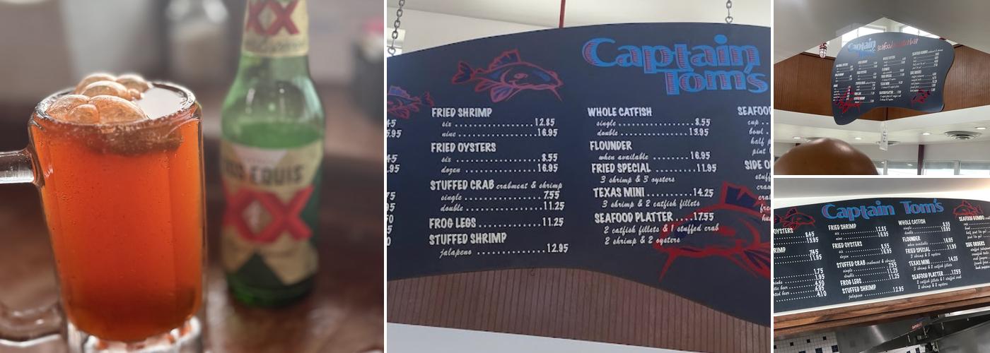Captain Tom's, Houston - Menu, Reviews (448), Photos (46) - Restaurantji