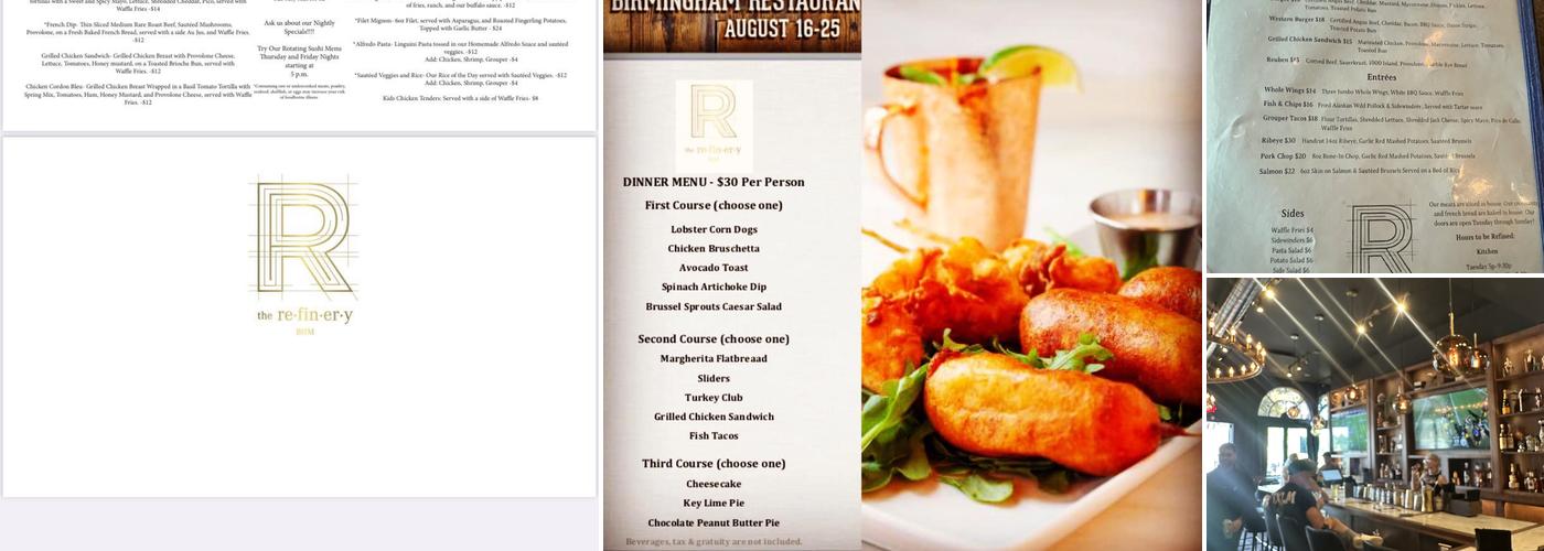 The Refinery, Birmingham - Menu, Reviews (149), Photos (65) - Restaurantji