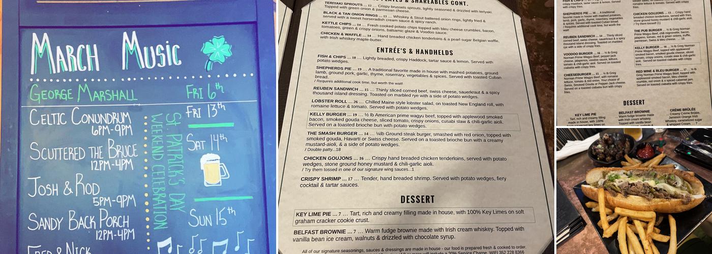 Kelly's Half Shell Pub, Crystal River - Menu, Reviews (496), Photos (52 ...