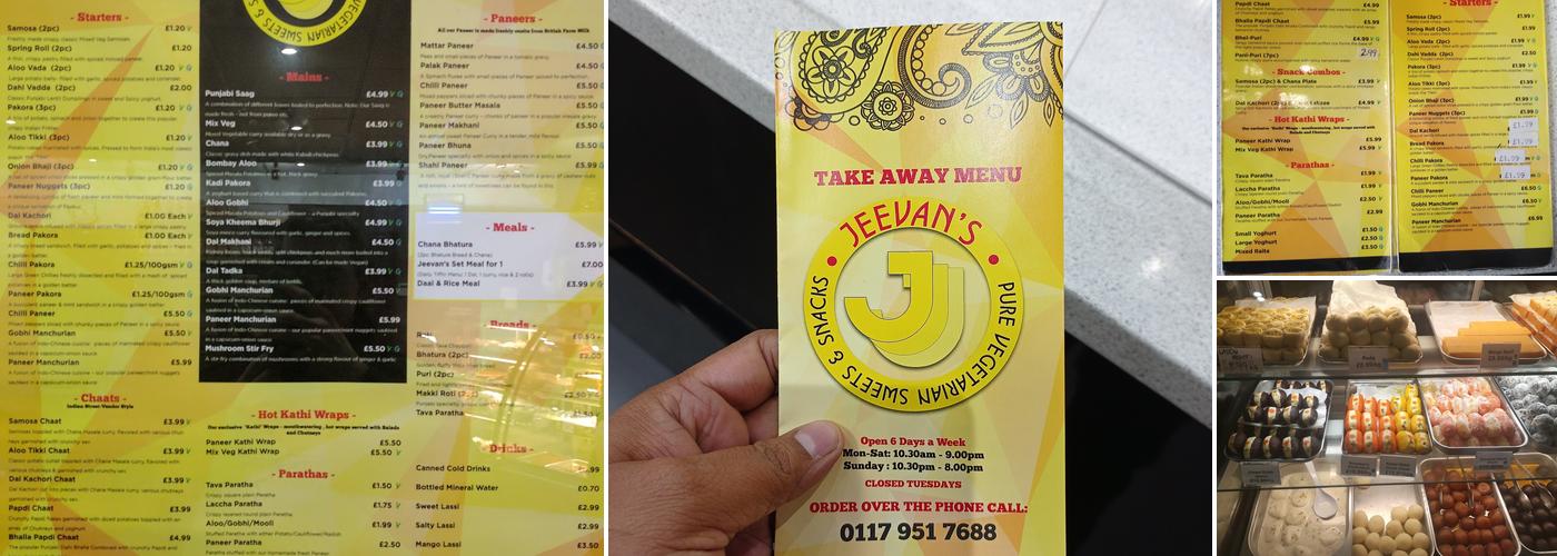 Jeevan Sweets Bristol, Bristol BS5 6NE - Menu, Reviews (101), Photos ...