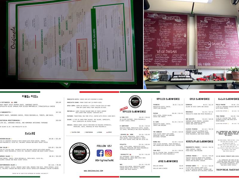 Originale, Anchorage - Menu, Reviews (231), Photos (57) - Restaurantji