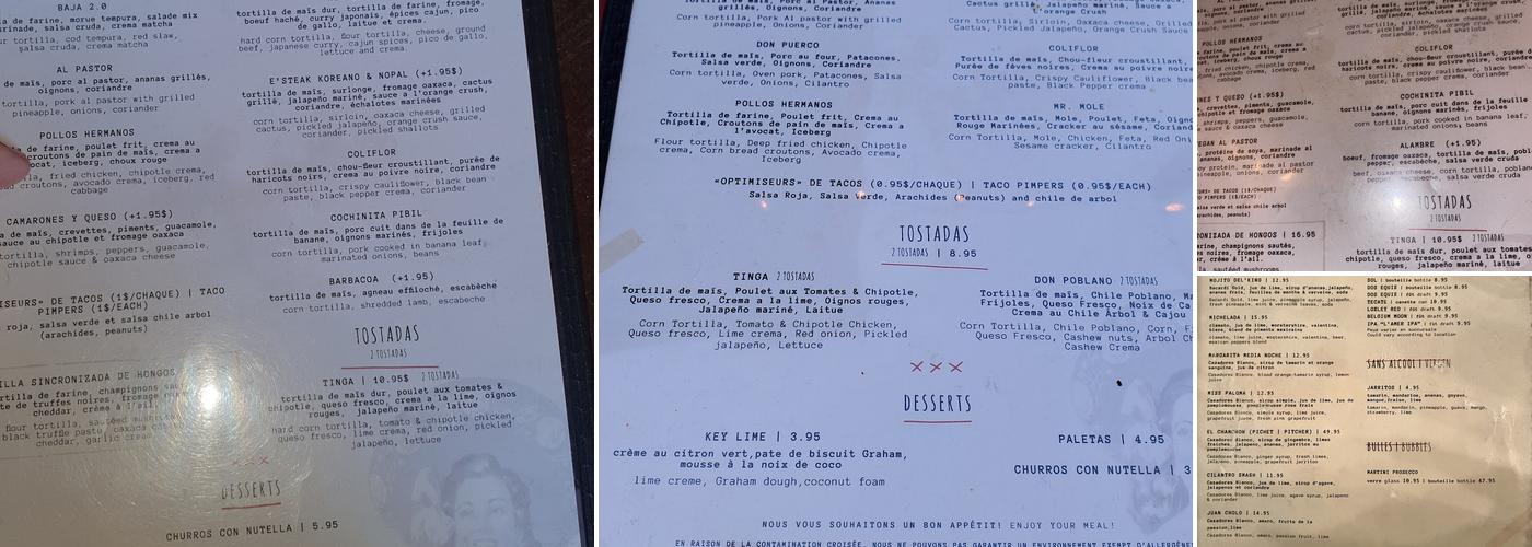 Escondite Union, Montreal - Menu, Reviews (527), Photos (89) - Restaurantji