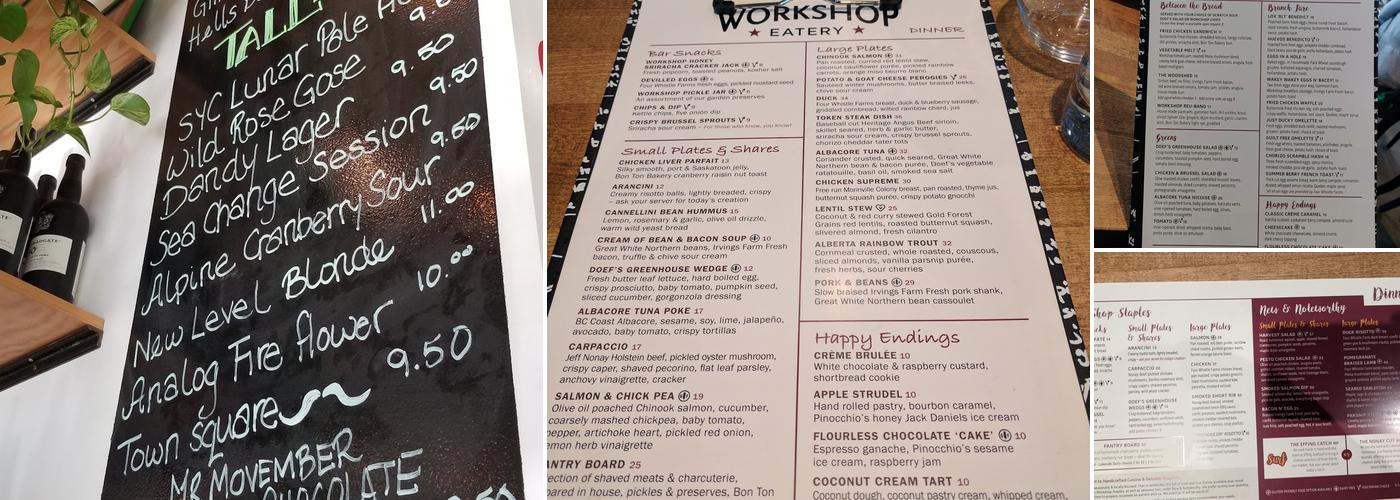 The Workshop Eatery, Edmonton - Menu, Reviews (383), Photos (76 ...