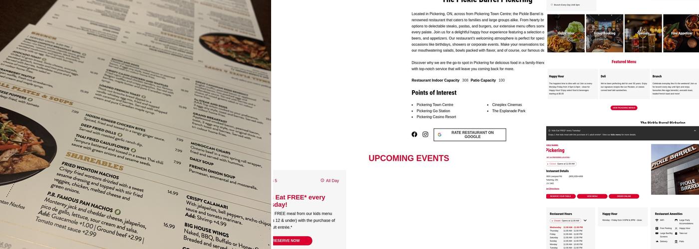 Pickle Barrel, Pickering - Menu, Reviews (734), Photos (56) - Restaurantji