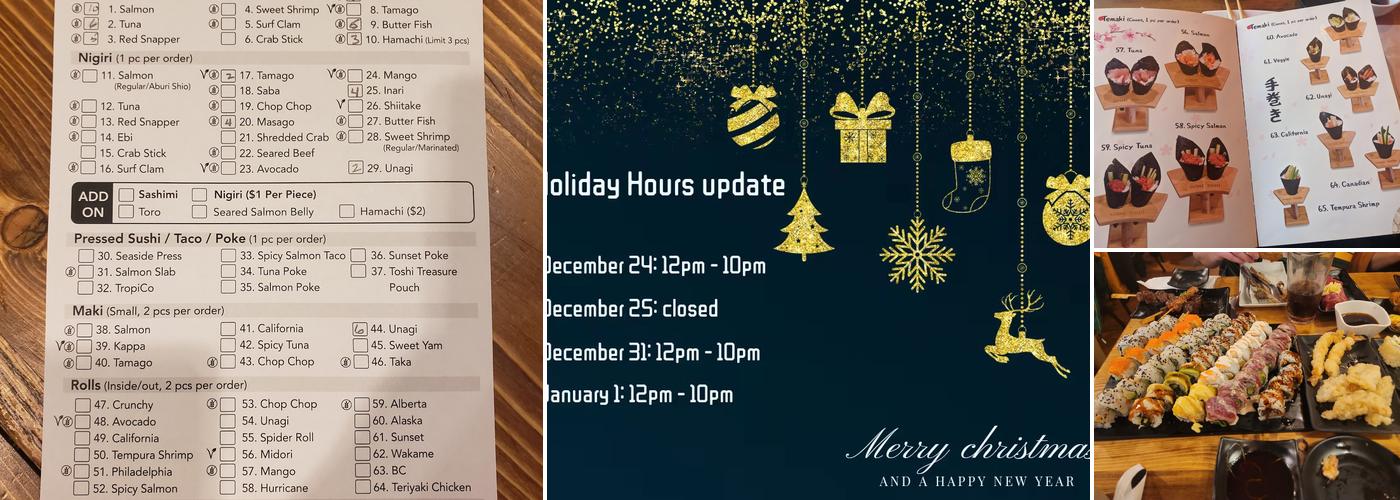 Sushi Toshi, Edmonton - Menu, Reviews (338), Photos (44) - Restaurantji