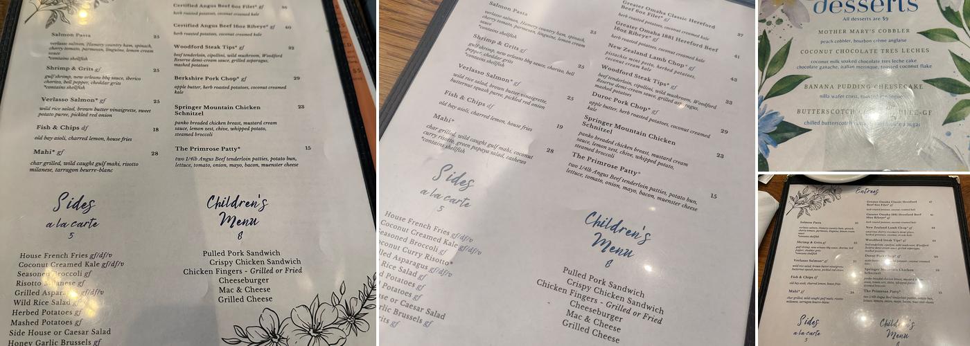 Primrose Table, Murfreesboro - Menu, Reviews (323), Photos (74 ...