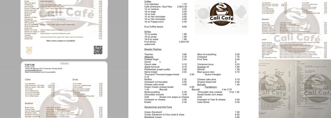 Cali Cafe, Riverview - Menu, Reviews (451), Photos (57) - Restaurantji