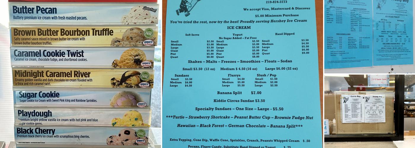 Frosty Boy, Michigan City - Menu, Reviews (103), Photos (30) - Restaurantji