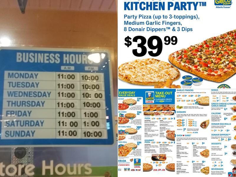 Greco Pizza, Riverview - Menu, Reviews (80), Photos (42) - Restaurantji
