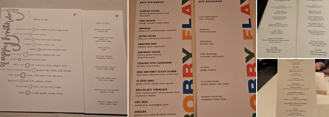 Next Restaurant, Chicago - Menu, Reviews (261), Photos (79) - Restaurantji