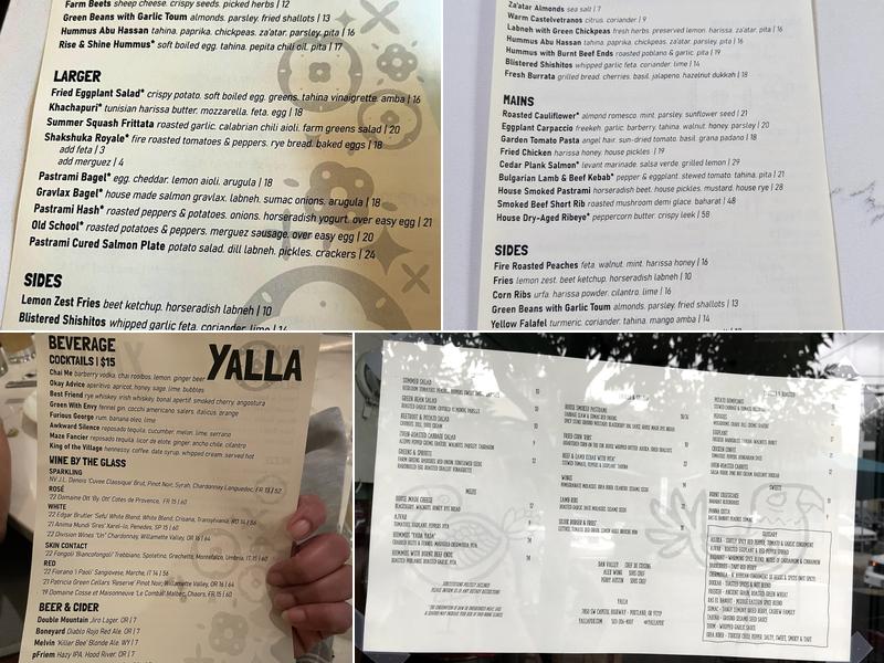 Yalla, Portland - Menu, Reviews (392), Photos (72) - Restaurantji