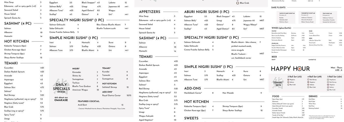 Temaki Den, Denver - Menu, Reviews (489), Photos (55) - Restaurantji