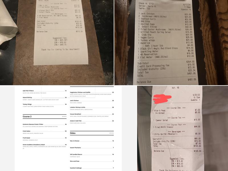 APT 4B, Atlanta - Menu, Reviews (564), Photos (49) - Restaurantji
